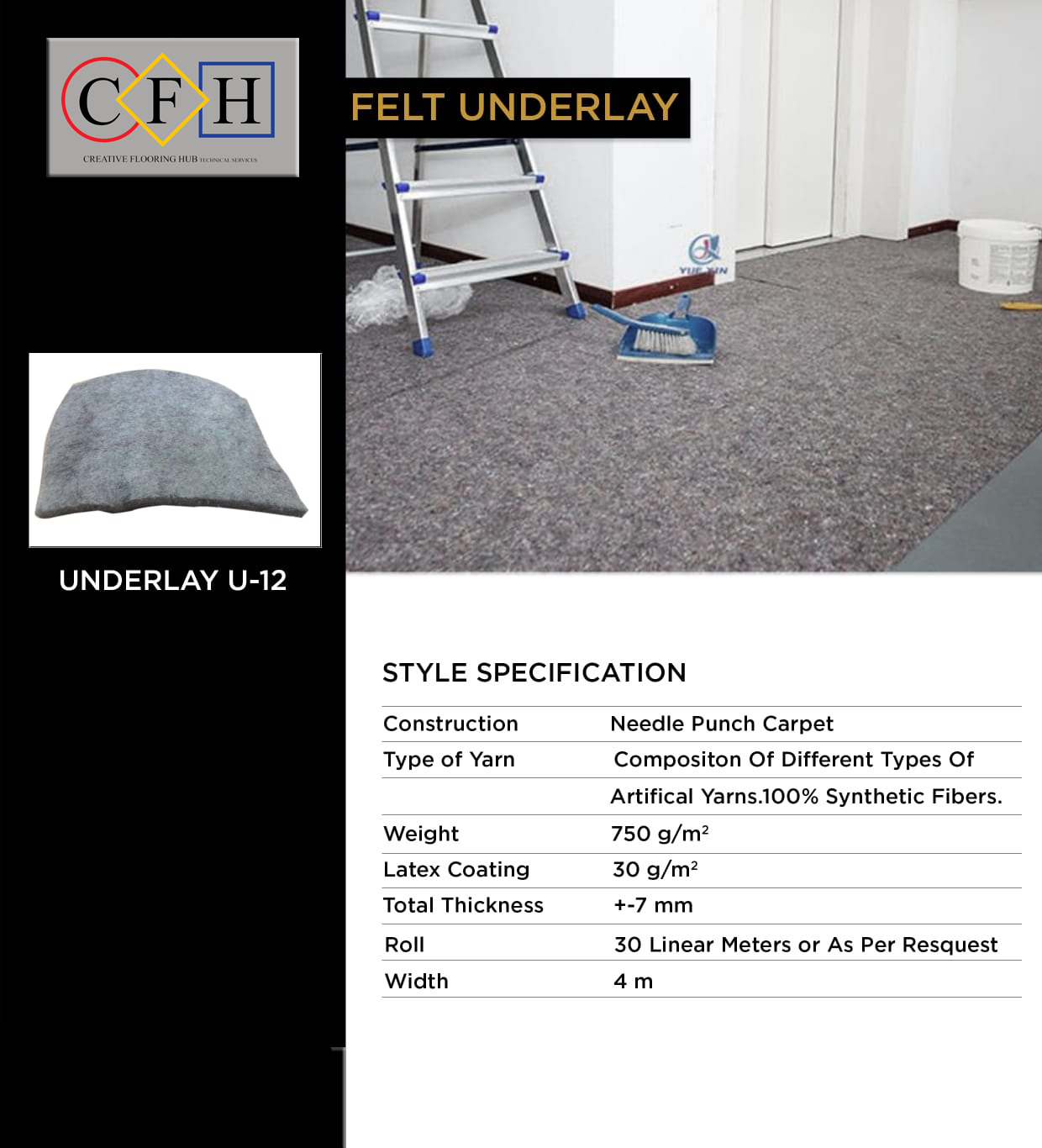 FELT UNDERLAY – Creative Flooring Hub – Flooring Company in Dubai