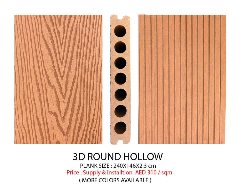 3D ROUND HOLLOW – Creative Flooring Hub – Flooring Company in Dubai